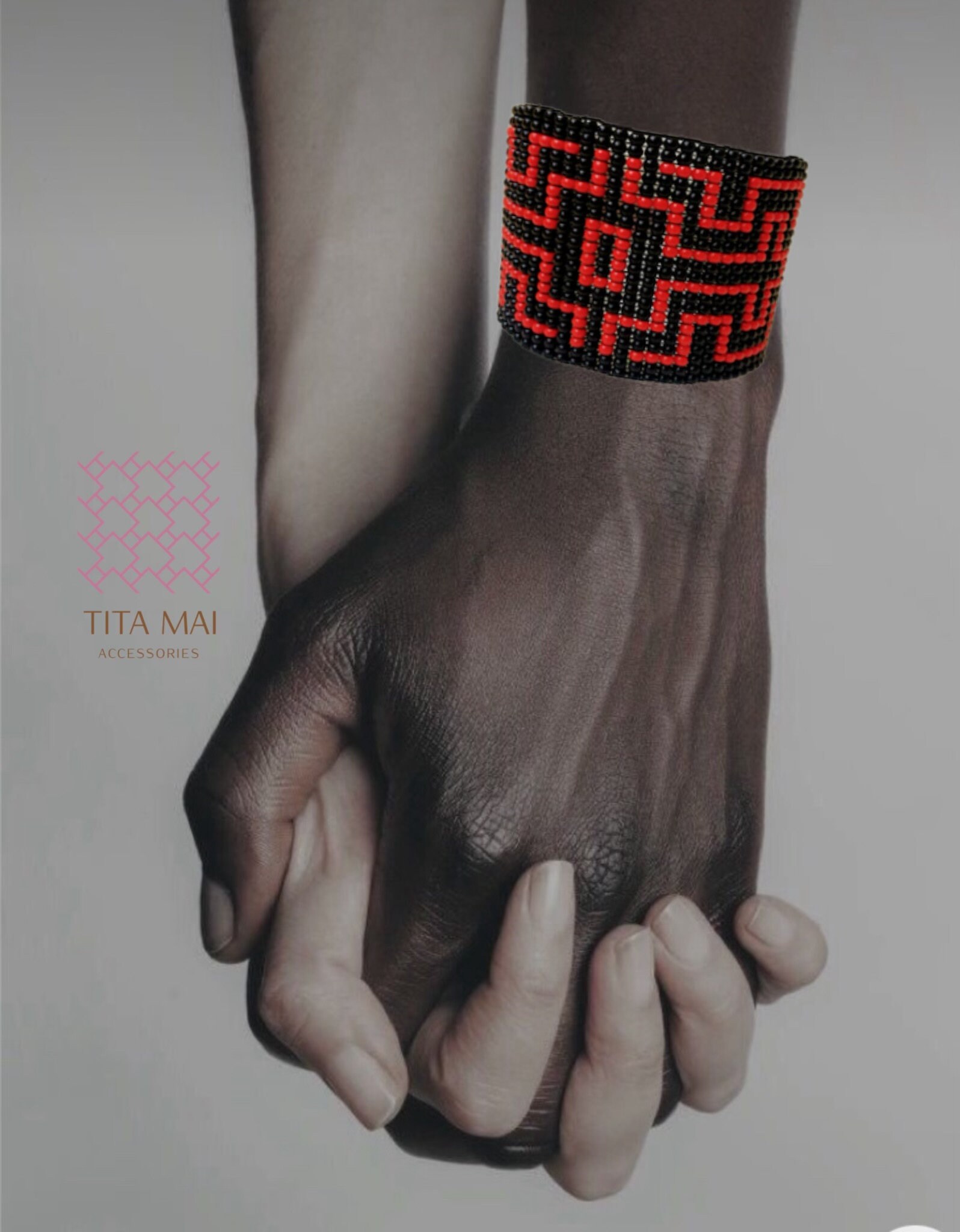 Handmade Peruvian Bracelet. Modern Geometric Lines. Unisex Bracelet ...