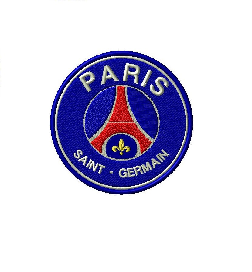 Parche PSG Paris Saint Germain bordado bordado diseño Francia | Etsy España