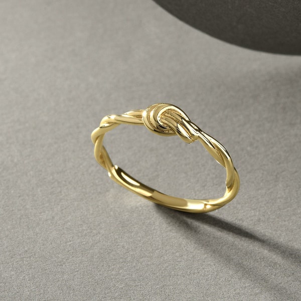 Double Knot Ring - Etsy