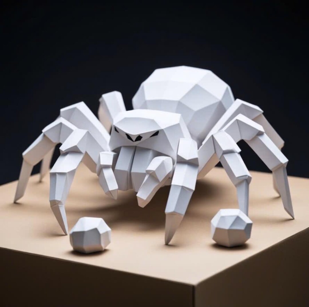 Spider Tarantula Papercraft, Paper Craft Spider Tarantula Model, Spider ...