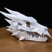 Skull Dragon Papercraft, Paper Craft Skull Dragon Model, Skull Dragon ...