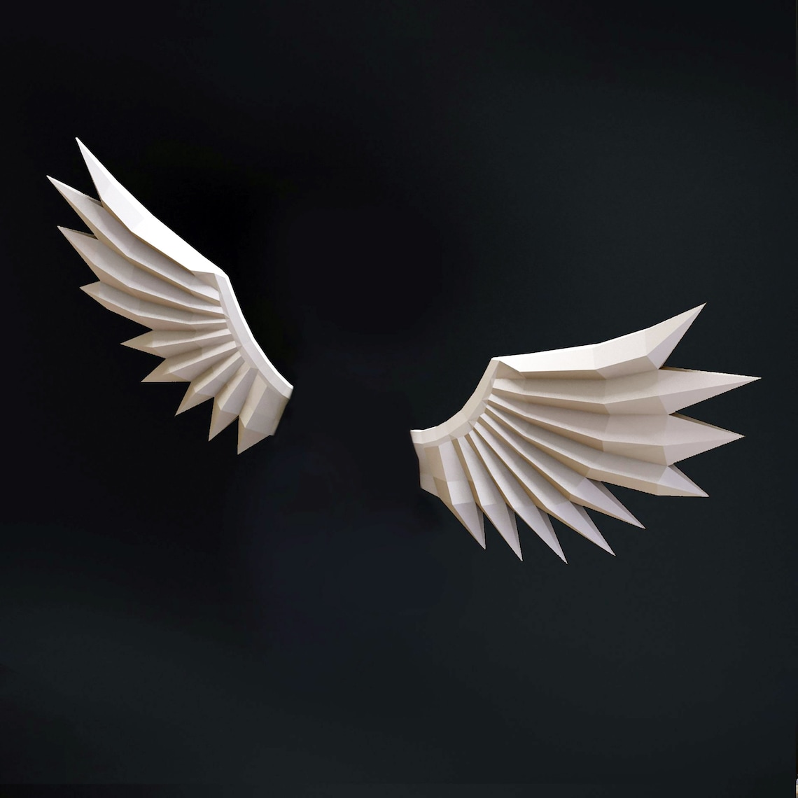 Papercraft Angle Wings Paper Craft Angle Wings Model Angle | Etsy