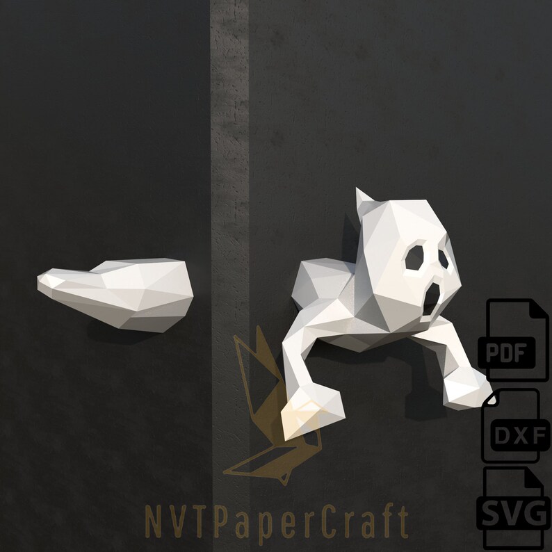 Papercraft Ghost Paper Craft Ghost Model Ghost PDF - Etsy Ireland