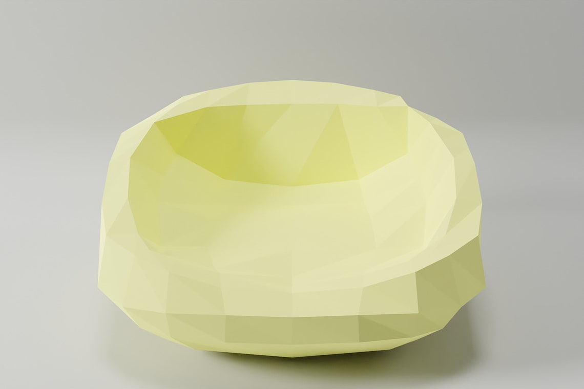 Papercraft Chair Paper Craft Chair Model Chair PDF template | Etsy