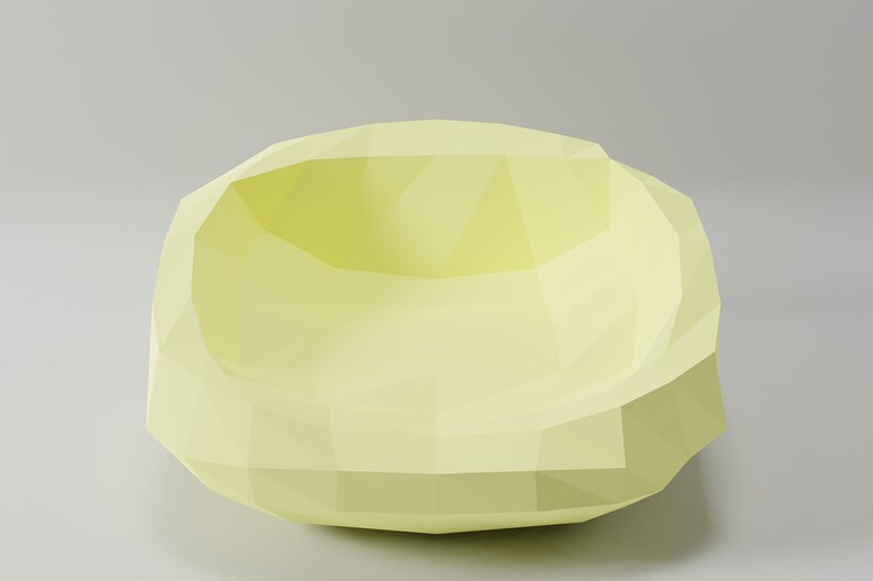 Papercraft Chair Paper Craft Chair Model Chair PDF template | Etsy