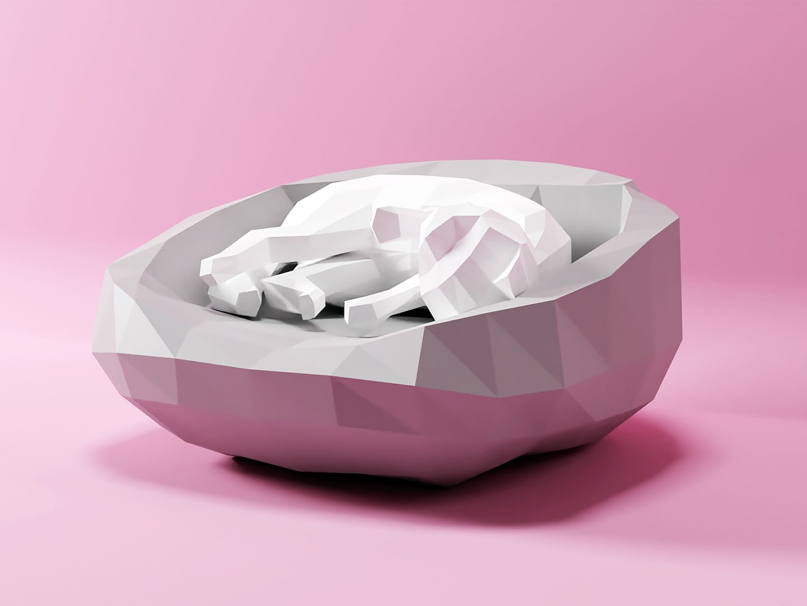 Papercraft Sleep Cat Paper Craft Sleep Cat Model Sleep Cat - Etsy