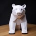 Bear Head Papercraft, Paper Craft Bear Head Model, Bear Head PDF ...