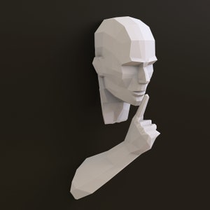 Papercraft Silence is Golden, Paper Craft Silence is Golden Model ...