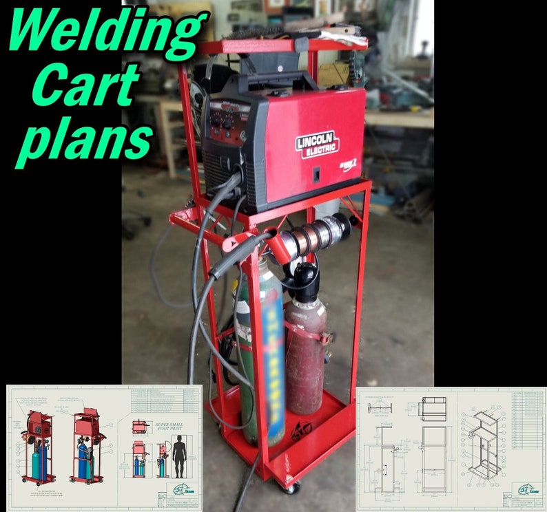 Welding Cart Super Small Footprint - Etsy