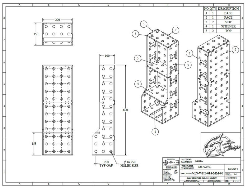 METRIC Fixture Accessories for 16mm Welding Fixture Table - Etsy