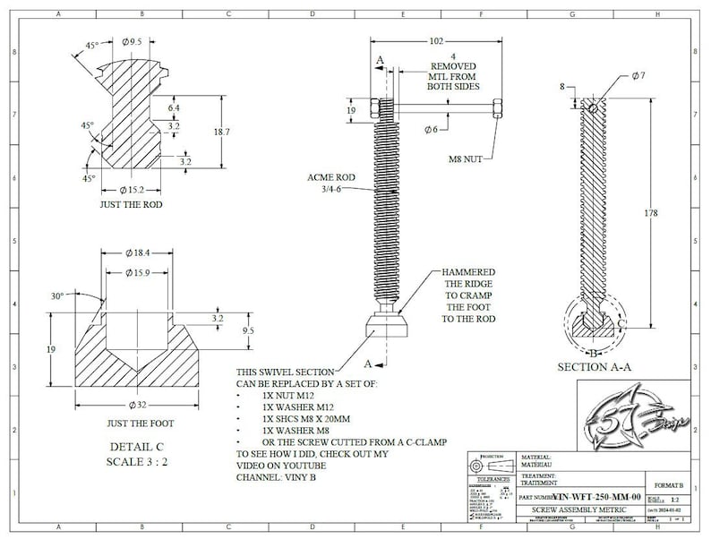 METRIC Fixture Accessories for 16mm Welding Fixture Table - Etsy