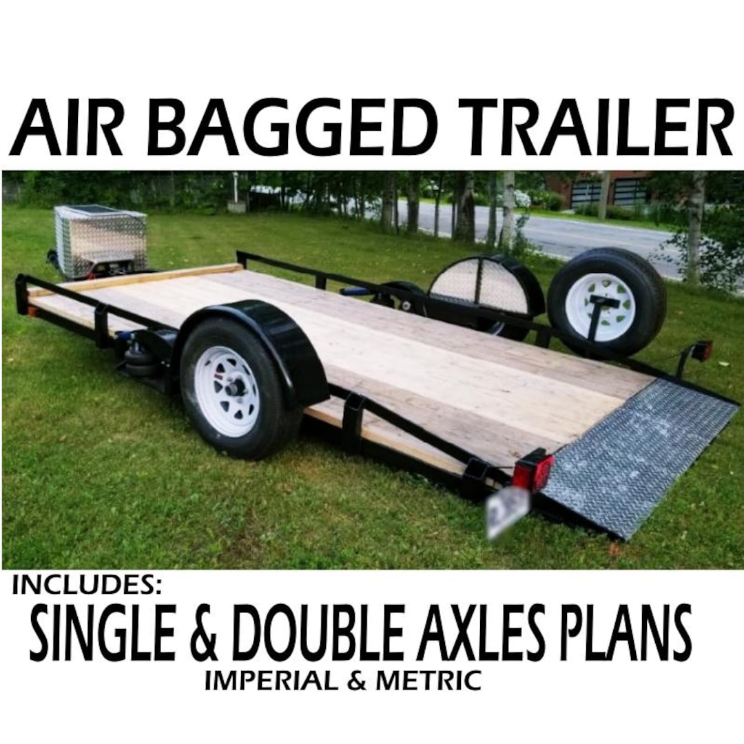 Air Bagged Trailer Plans & DXF Files - Etsy