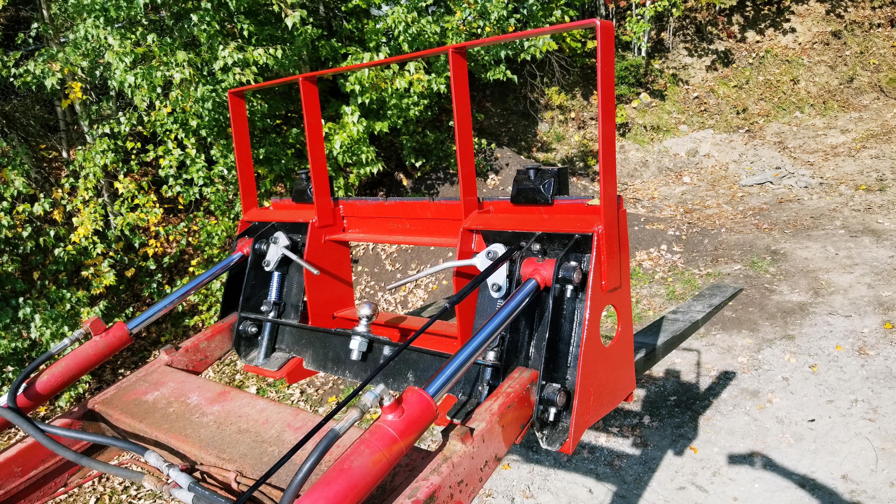 Skid Steer Quick Attach + Receiver PLANS & DXF Files (SSQA) - Etsy