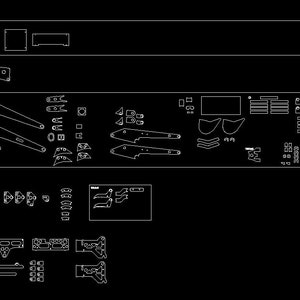 BACKHOE PLANS + DXF Files, 1 Set Imperial + 1 Set Metric: All Included ...