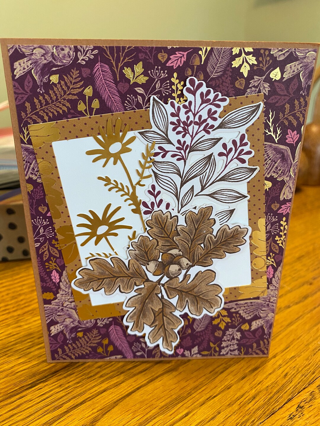 Mighty Oak Card - Etsy