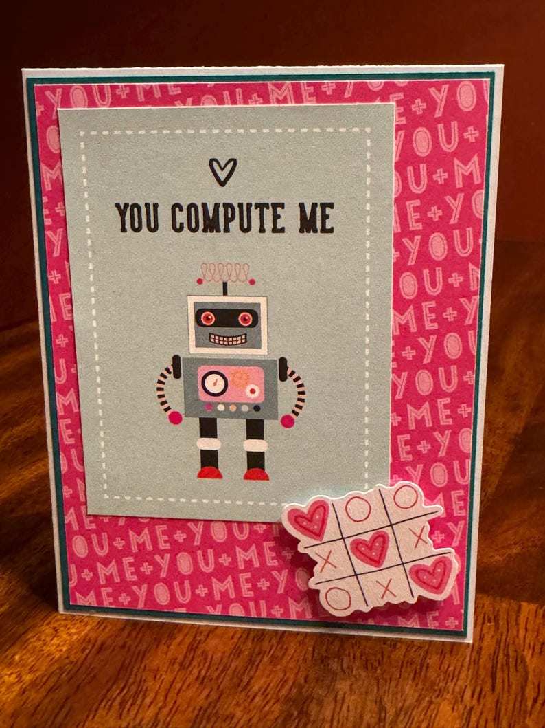 U Compute Me Card - Etsy