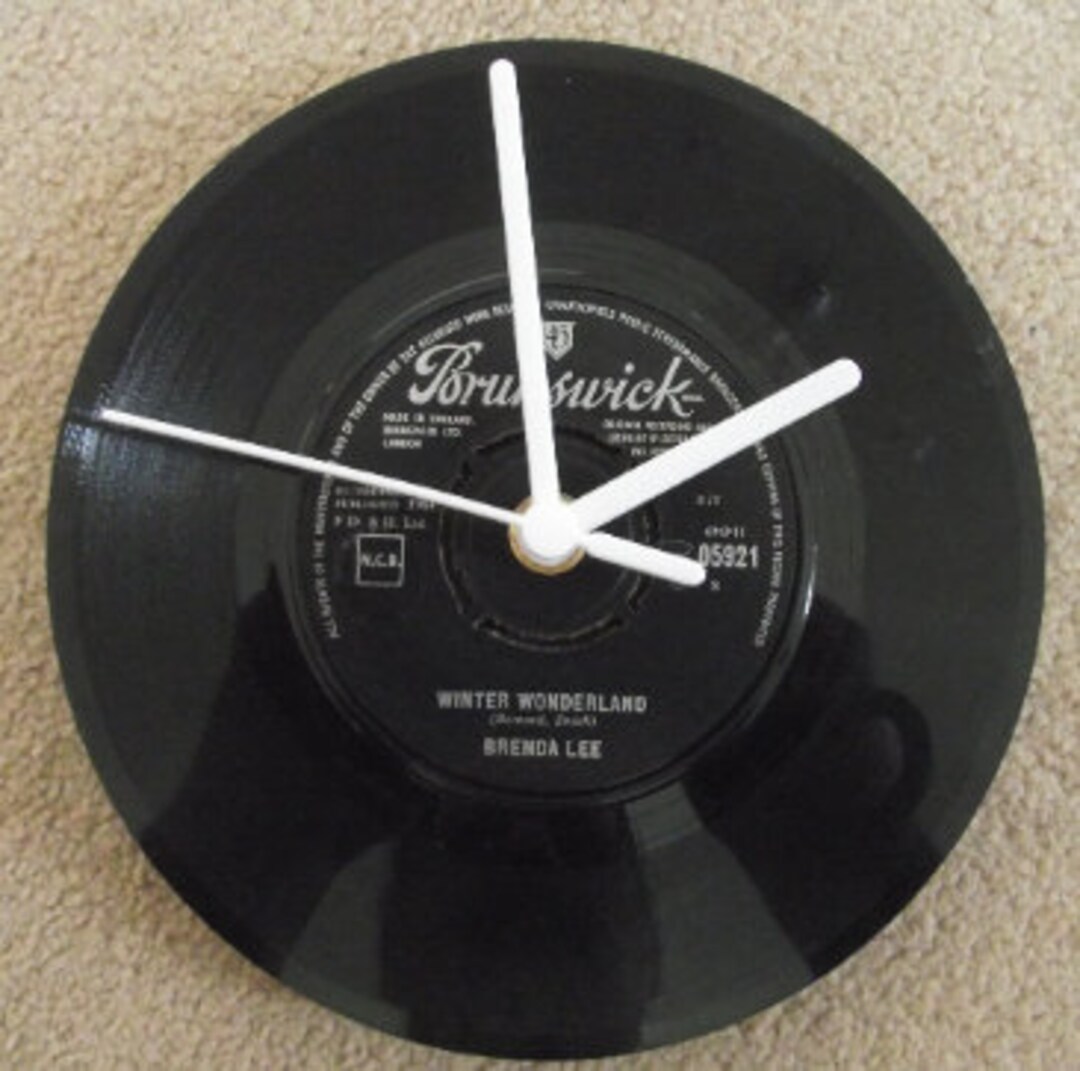 Brenda Lee winter Wonderland 7 Wall Clock - Etsy