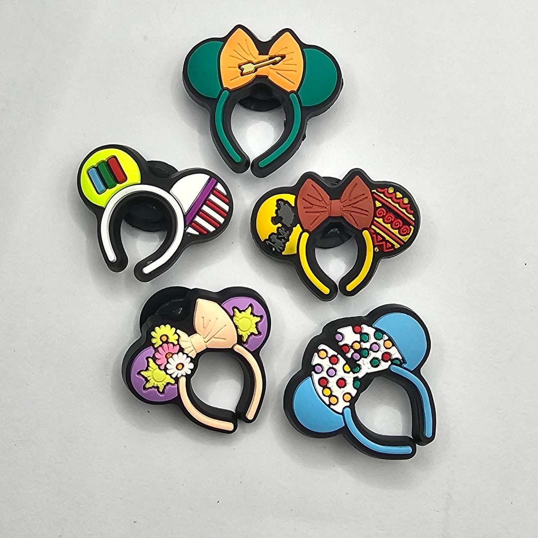 Disney's Mickey Ears Croc Charms - Etsy