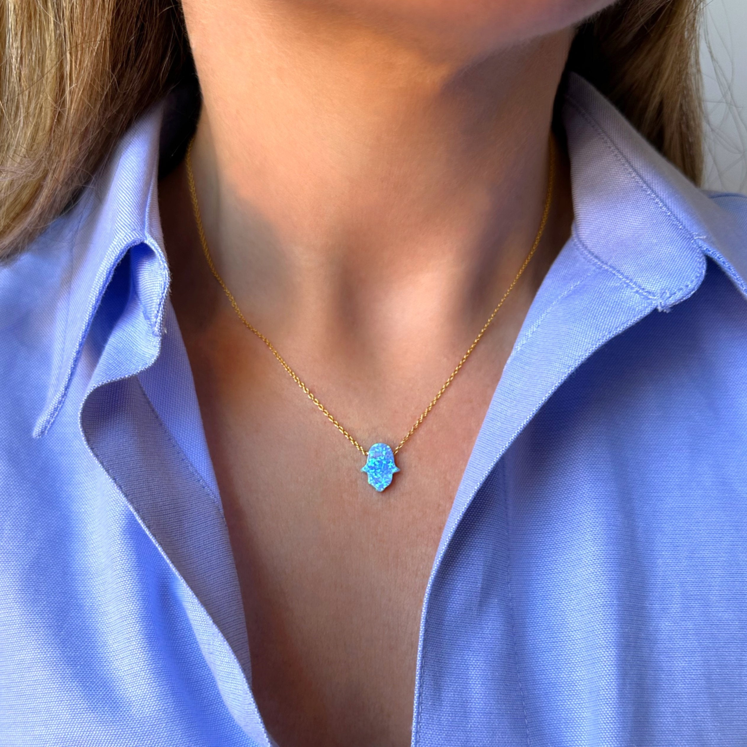 Blue Rose Necklace - Etsy Blue Rose Necklace - Etsy