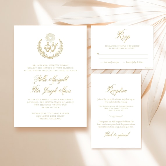 Jesus wedding invitation | Beachweddingtips.com