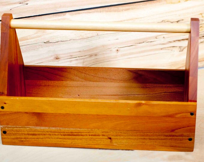 Cedar Wood Tool Box Tool Caddy Wooden Box Aromatic Cedar - Etsy