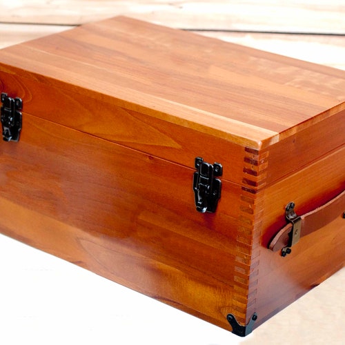 Cedar Wood Box Keepsake Box Wooden Chest - Etsy