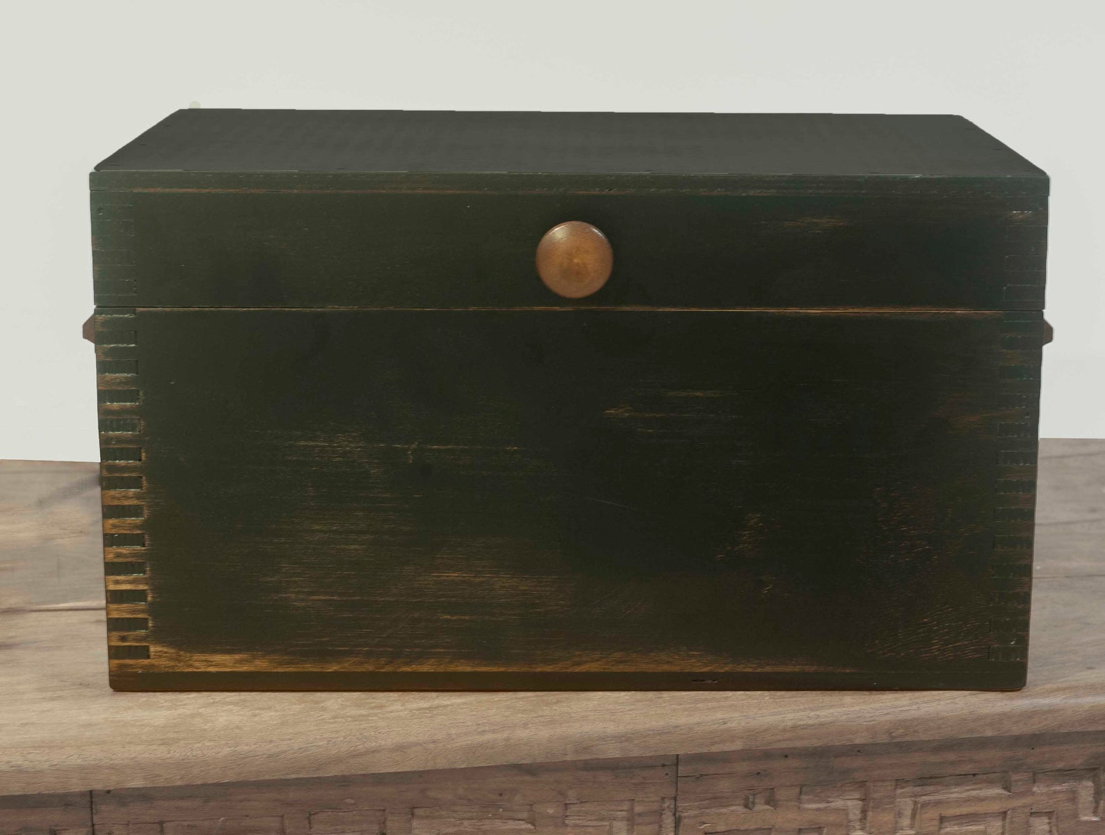 Decorative Wood Box Black Wood Box Decorative Storage - Etsy