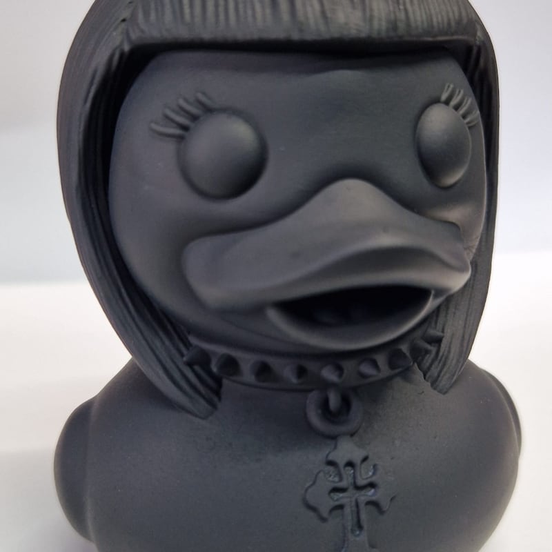 Goth duck figurine - Etsy.de