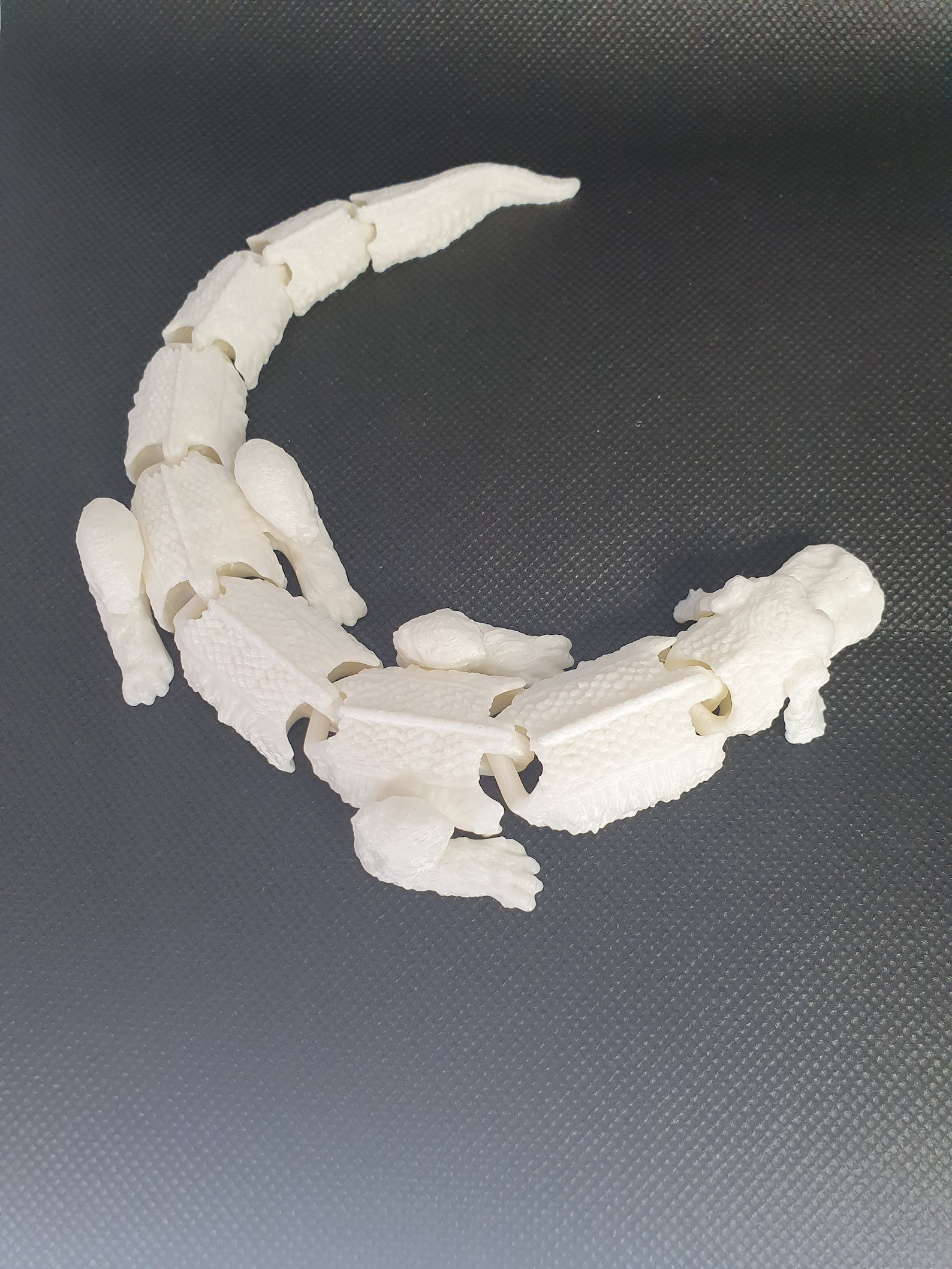 3D Printed Articulated Falkor | Etsy