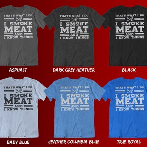 Funny Grilling T-shirt, Meat Smoker Gift, Father's Day Gifts for ...