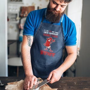 Inappropriate Apron, Grill Accessories, Funny Apron for Men, Cooking ...