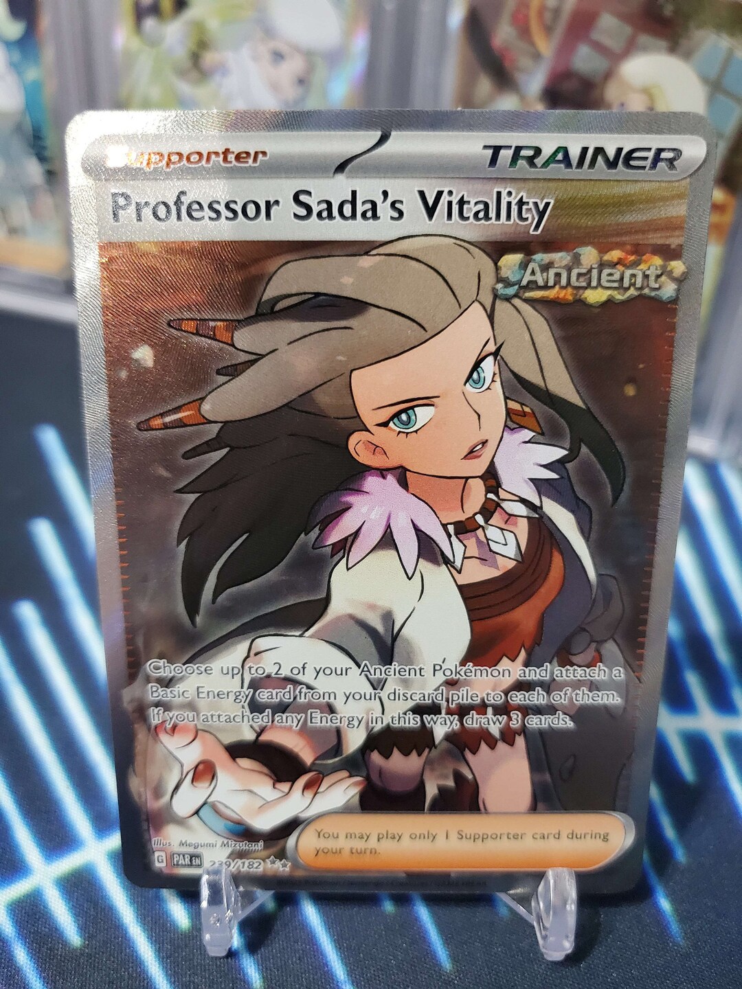 Professor Sada's Vitality 239/182 Ultra Rare Full Art From Paradox Rift ...