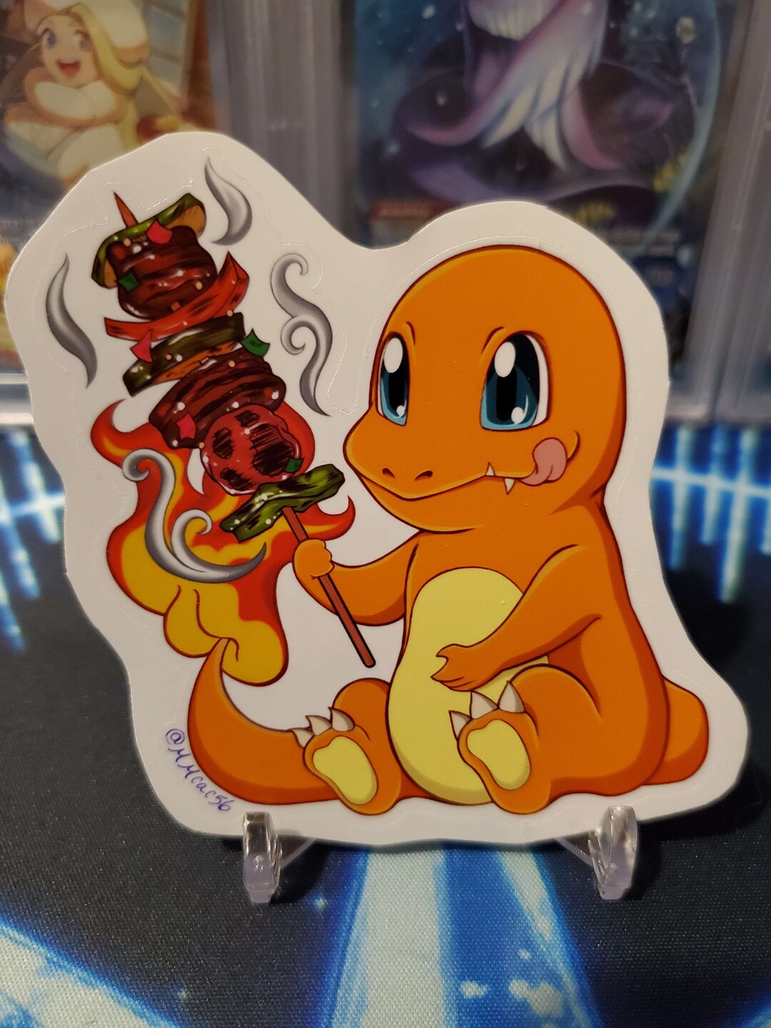 Pokemon Charmander 3 Glossy Vinyl Stickers Cute Kawaii - Etsy