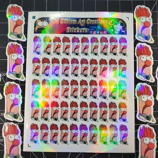 Beaker Muppets - Etsy