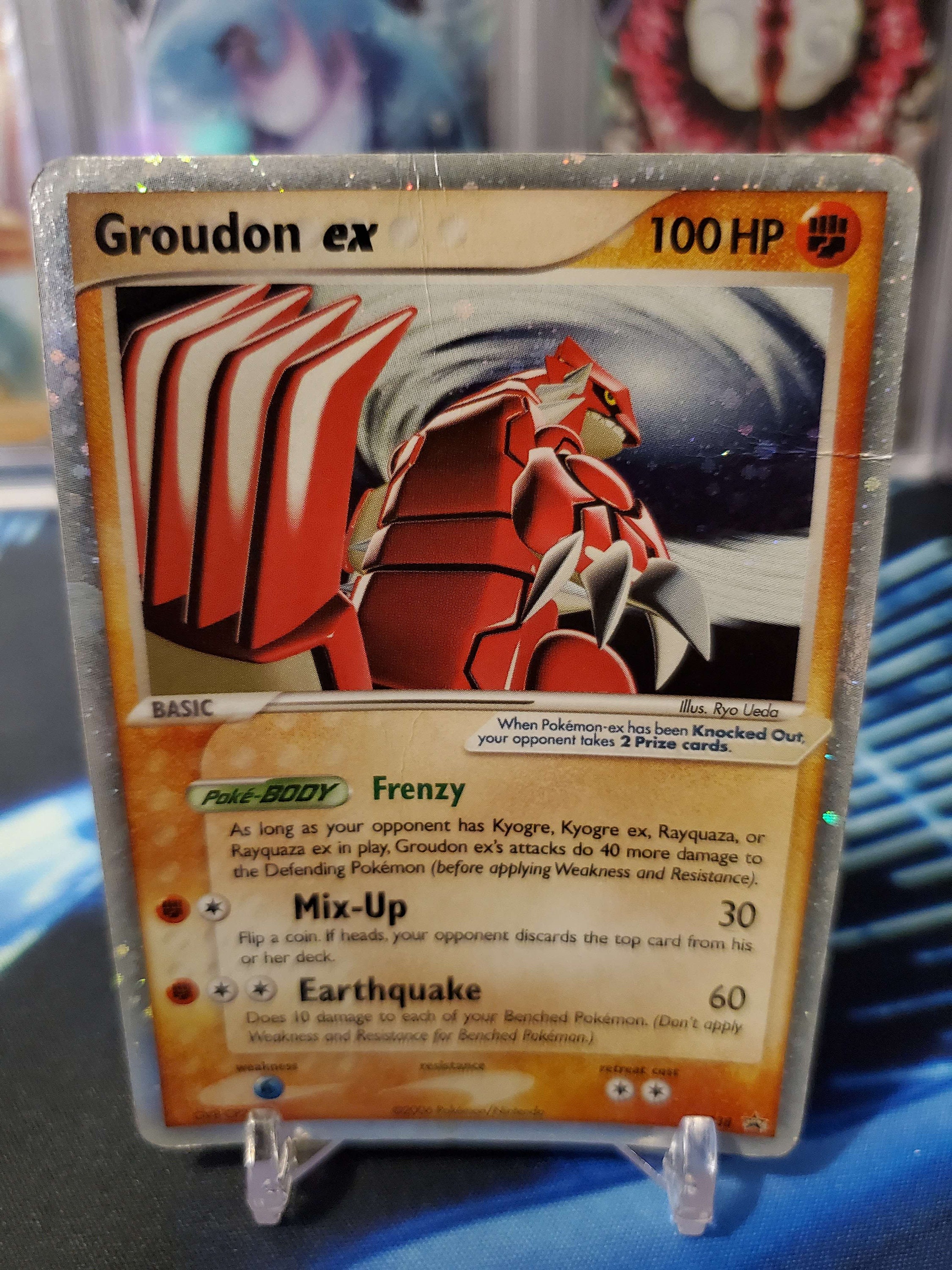 Pokemon Groudon Ex