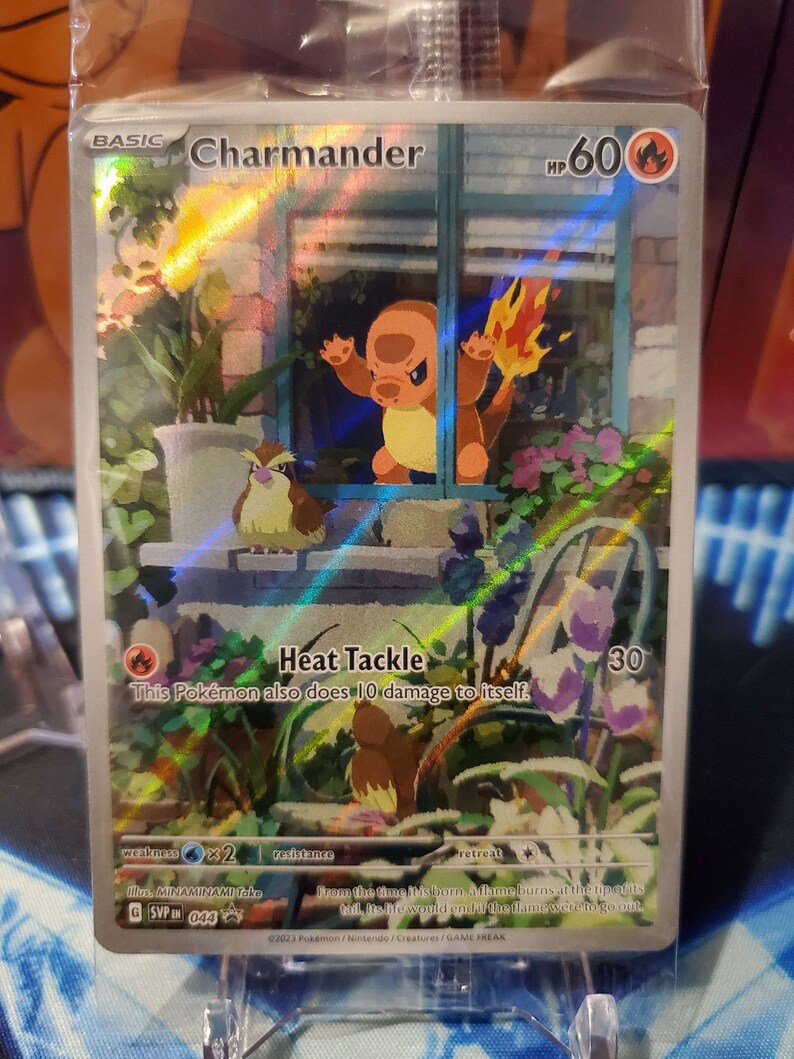Charmander 044 Full Art Black Star Promo Factory Sealed - Etsy