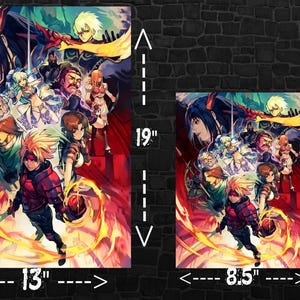 The Legend of Dragoon Poster Print | Fantasy RPG Wall Art | Nostalgic ...