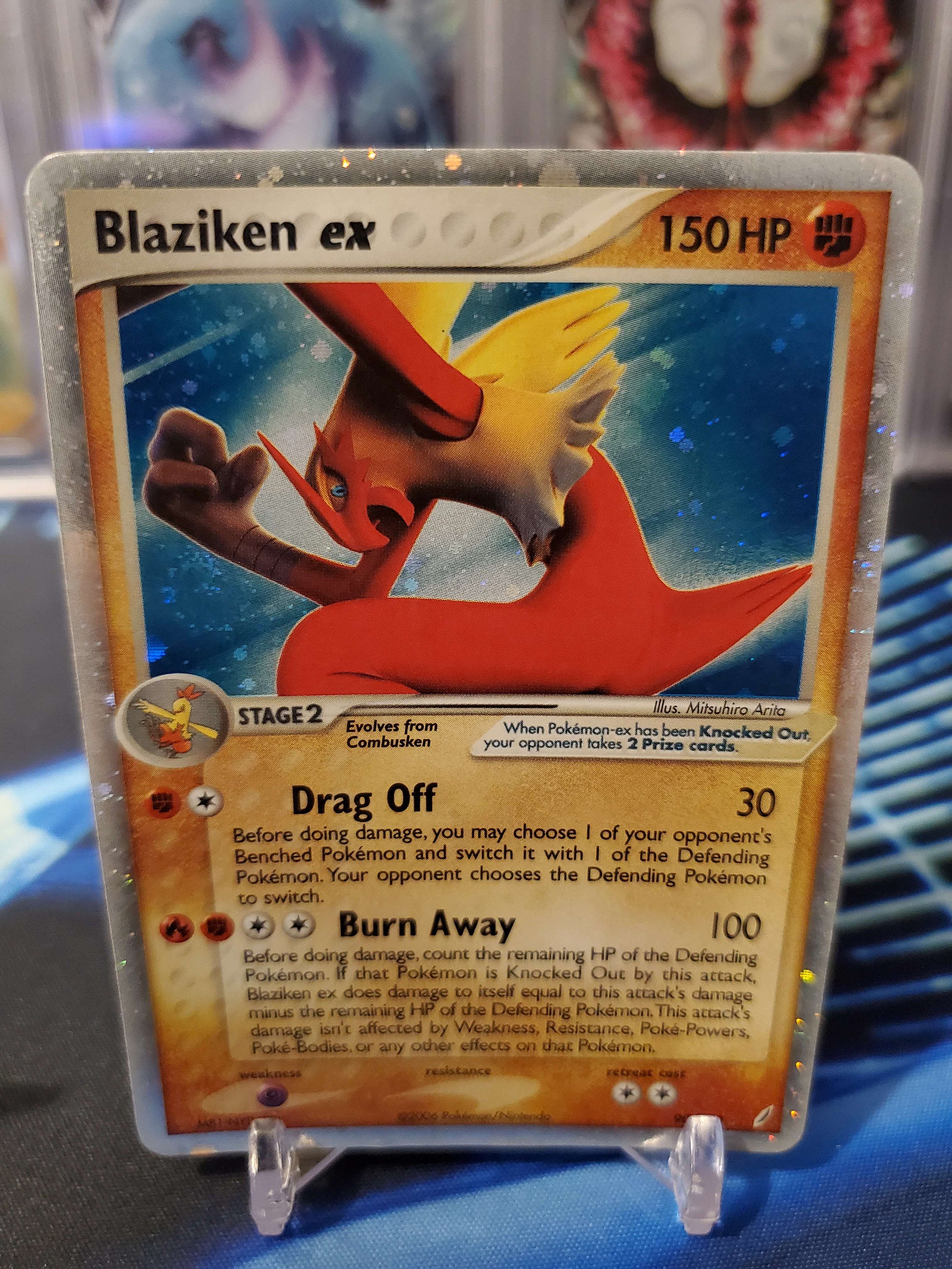 Blaziken Ex Card