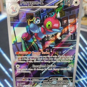 Porygon-z 214/182 Illustration Rare From Paradox Rift - Etsy