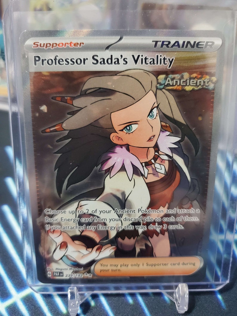 Professor Sada's Vitality 239/182 Ultra Rare Full Art From Paradox Rift ...