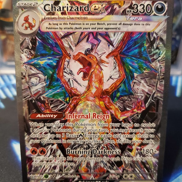 Charizard Ex - Etsy