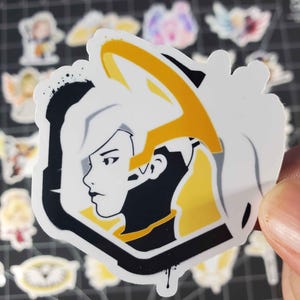Overwatch 2 Mercy Hero Spray's Sticker Set 29 High Quality Glossy Vinyl ...