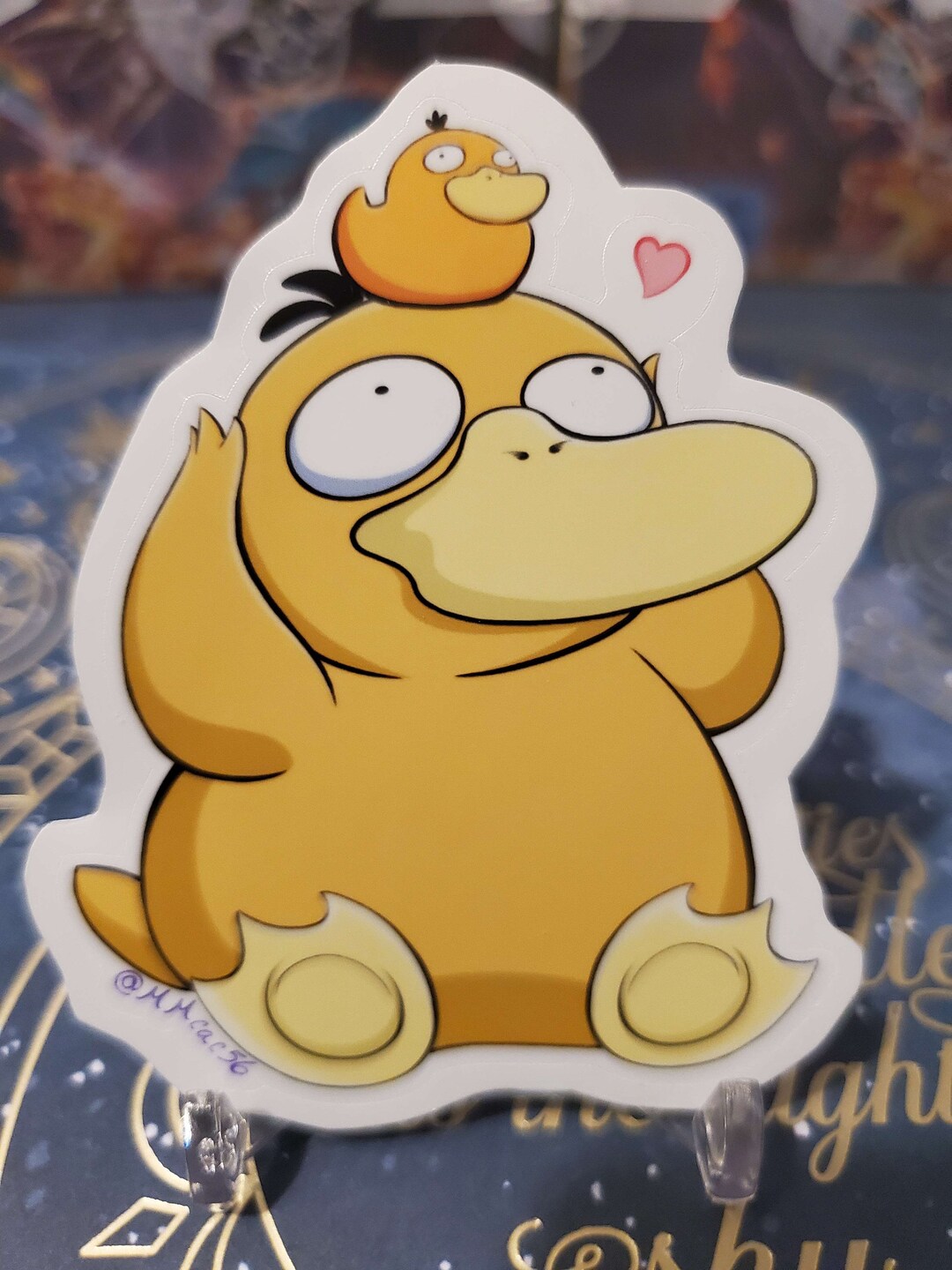 Pokemon Vinyl Psyduck Stickers Cute Kawaii Vinyl Laptop - Etsy