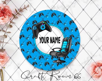 Game Controller Name Sign for Kids Video Game Décor Boys Room - Etsy