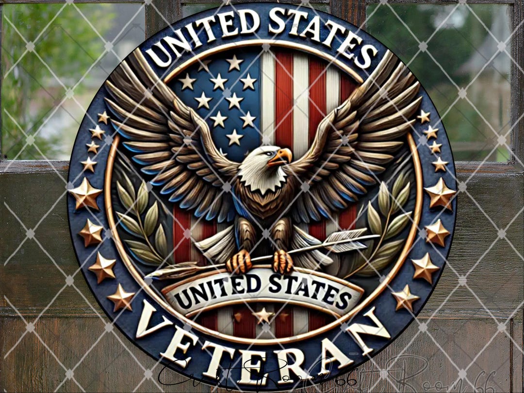 Veteran Front Door Sign|indoor-outdoor Sign|sign Decor|veteran Gift ...
