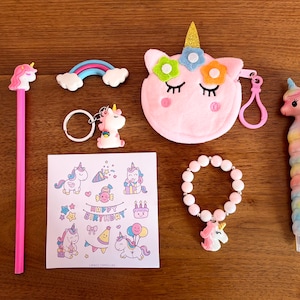 8-piece Unicorn Party Bag - Next Day Delivery Available, Unicorn ...