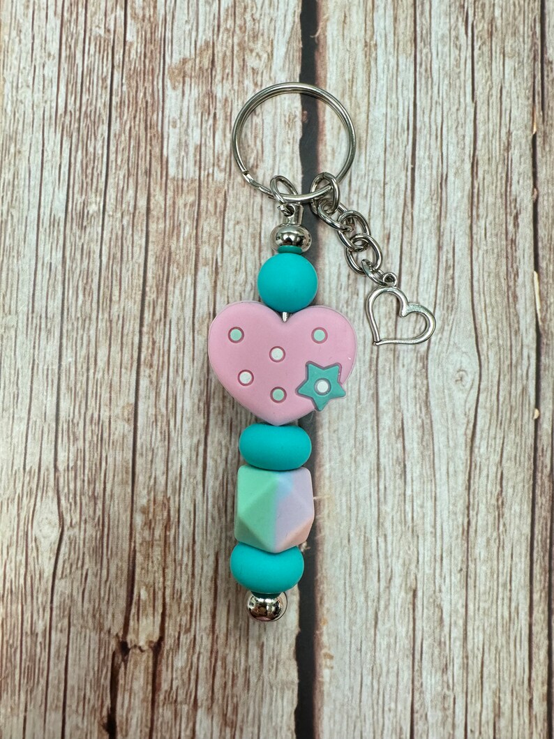Silicone Bead Keychains Various Designs to Choose From - Etsy