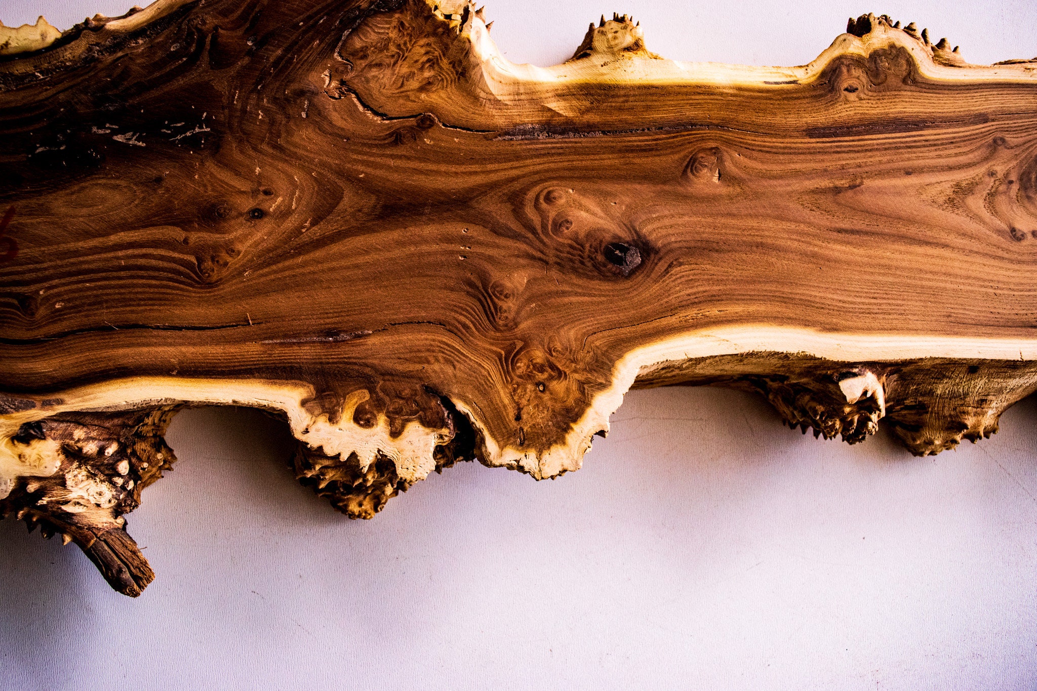 Live Edge Raw Edged Wood Sheet, Live Edge Sheet Unfinished for Craft ...