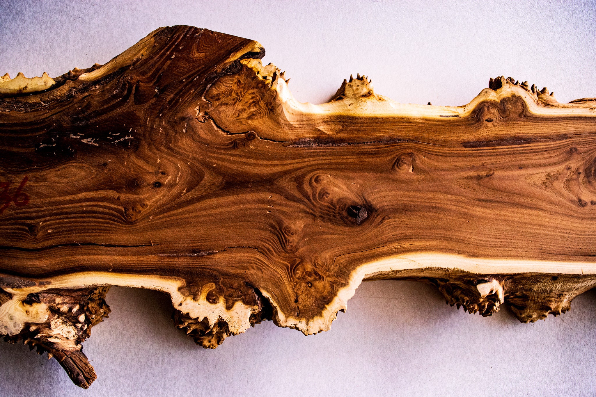 Live Edge Raw Edged Wood Sheet, Live Edge Sheet Unfinished for Craft ...