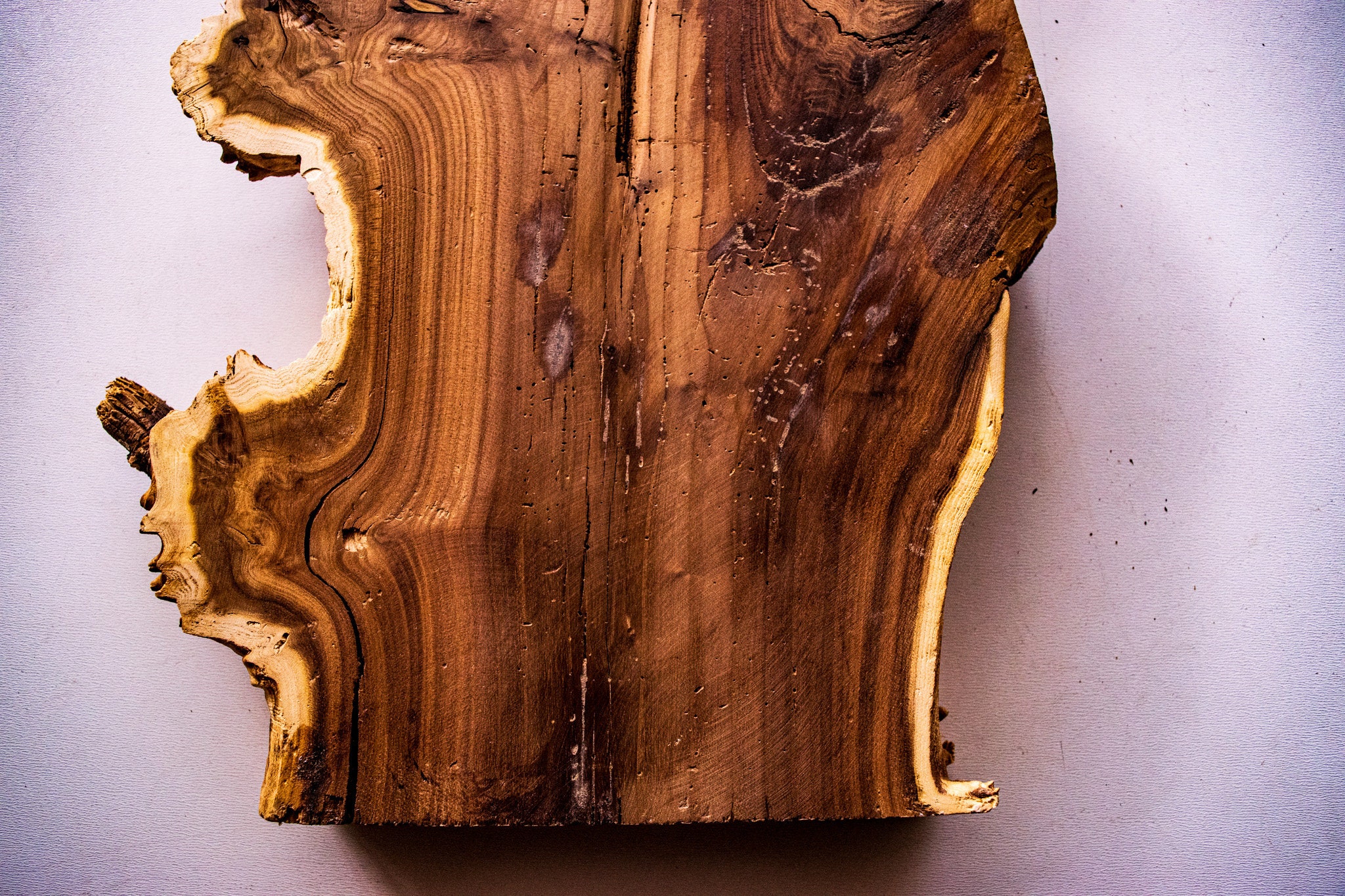 Live Edge Raw Edged Wood Sheet, Live Edge Sheet Unfinished for Craft ...